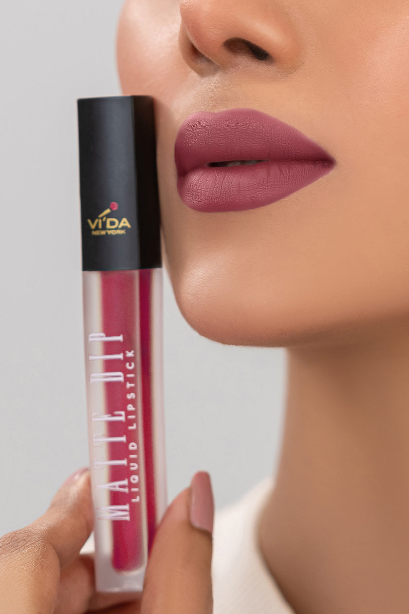 Matte Dip Liquid Lipstick 24Hr Transfer Proof – Vida Newyork